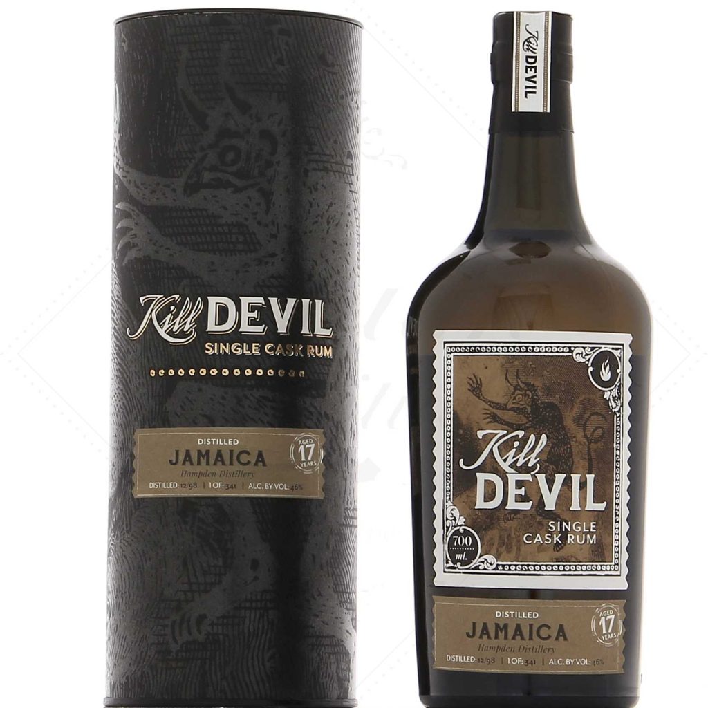 Kill Devil Jamaica Hampden 1998 17 ans 46° - Rhum Attitude