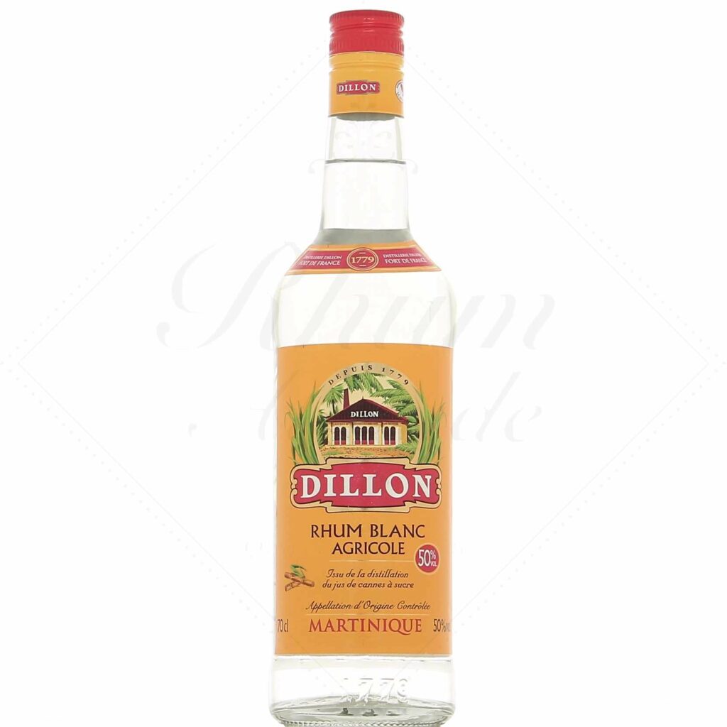 Dillon Rhum Blanc 50° - Rhum Attitude