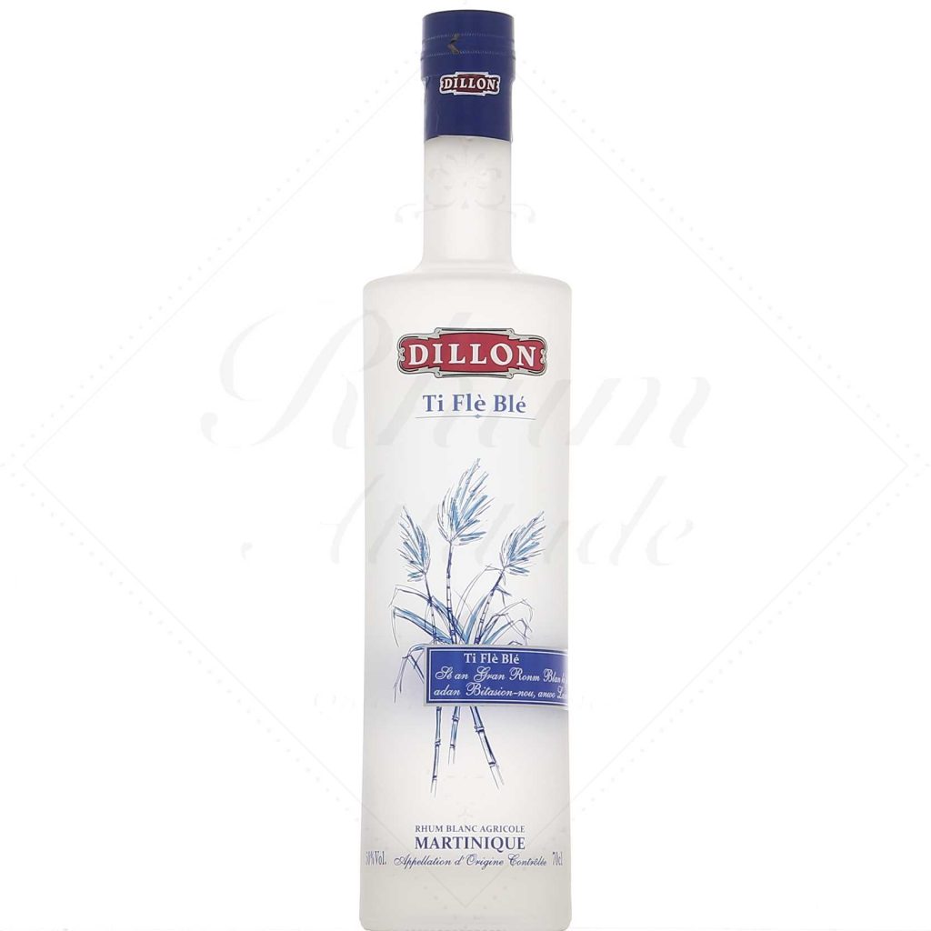 Dillon White Rum Ti Flé Wheat 50° - Rum Attitude