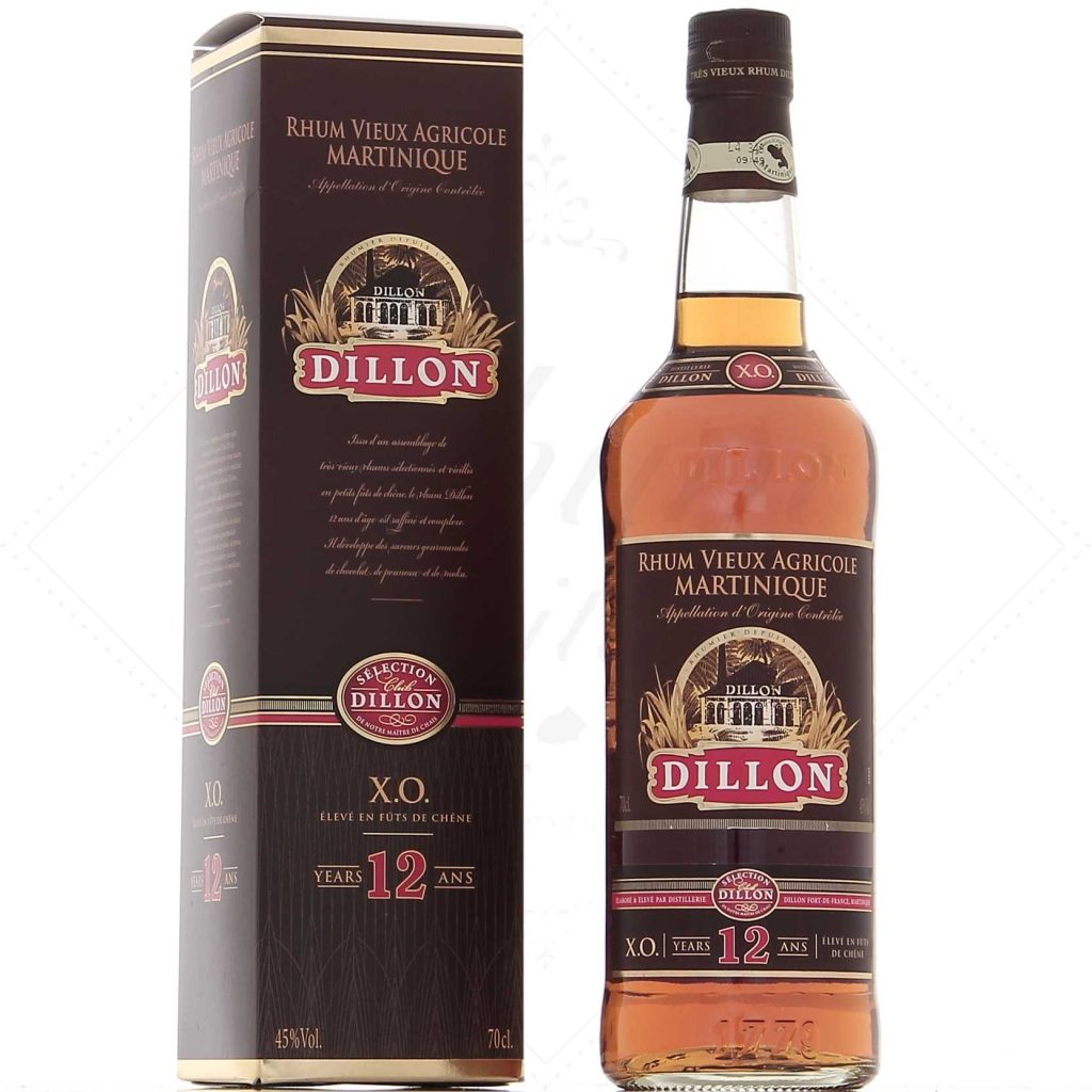 Dillon Rhum Vieux XO Club 12 ans 45° - Rhum Attitude