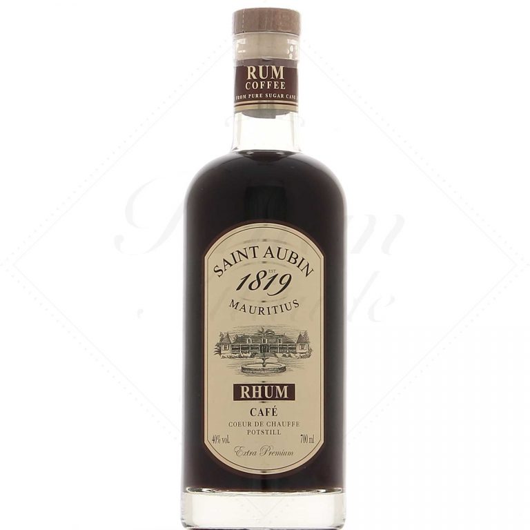 Saint Aubin Extra Premium Cœur de Chauffe Café 40° - Rhum Attitude