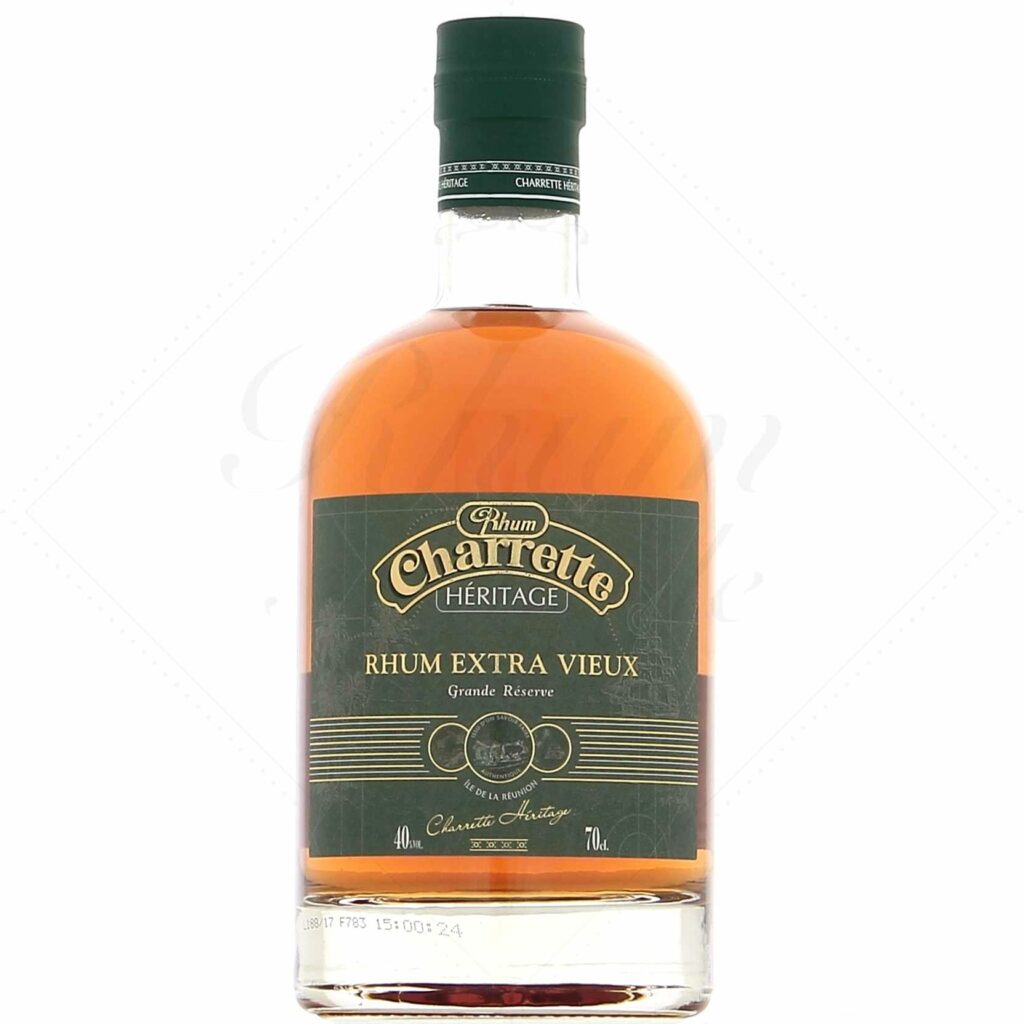 Rhum Charrette Héritage Extra Vieux 40° - Rhum Attitude