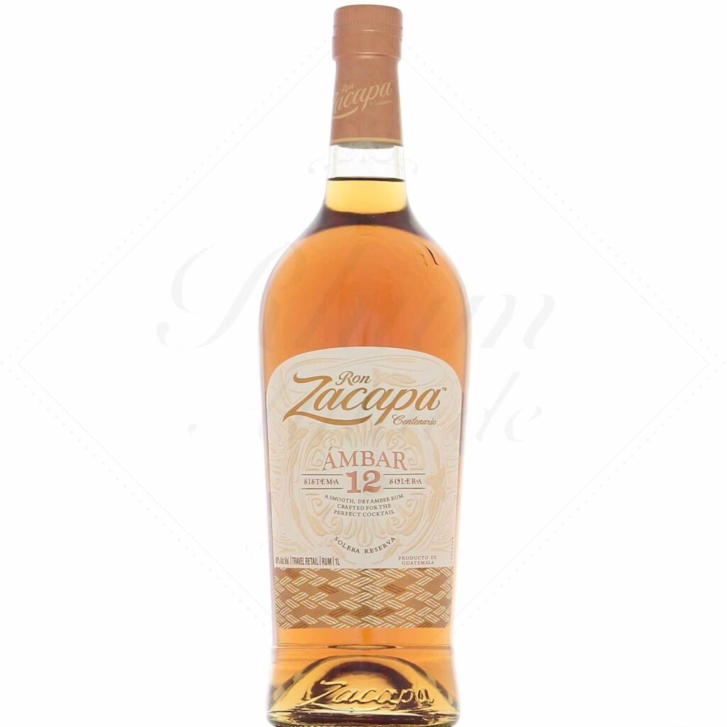 Zacapa Ambar 12 ans Solera 40° - 1 litre ! - Rhum Attitude