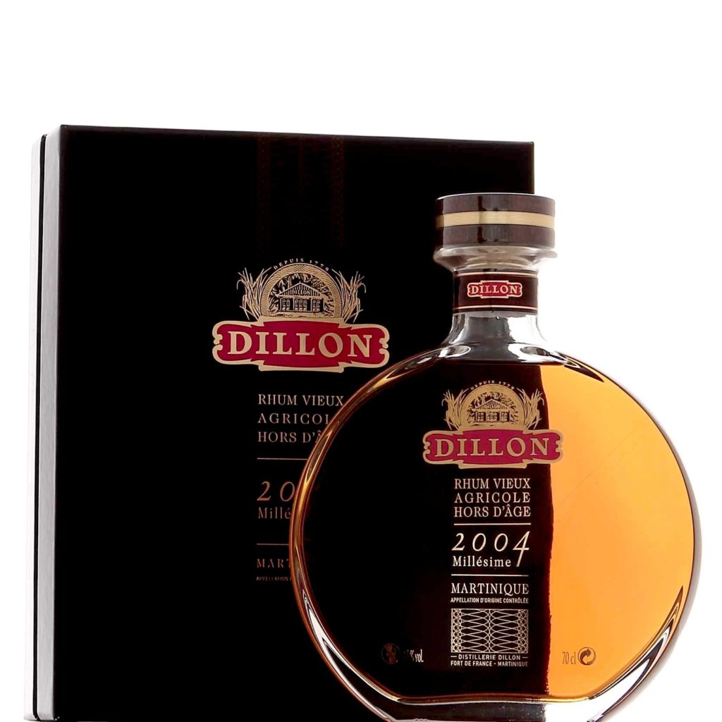 Dillon Rhum Très Vieux Millésime 2004 en carafe 43° - Rhum Attitude