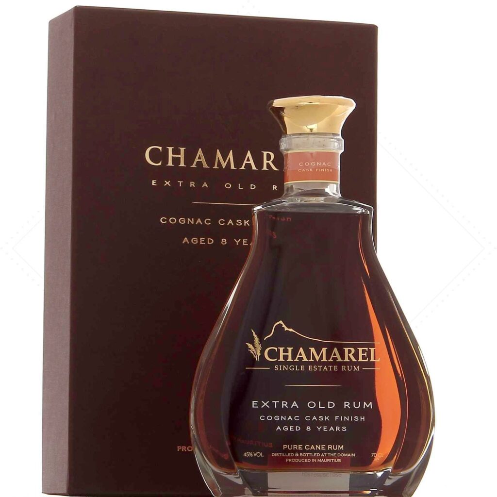 Chamarel XO Cognac Cask Finish 45° - Rhum Attitude