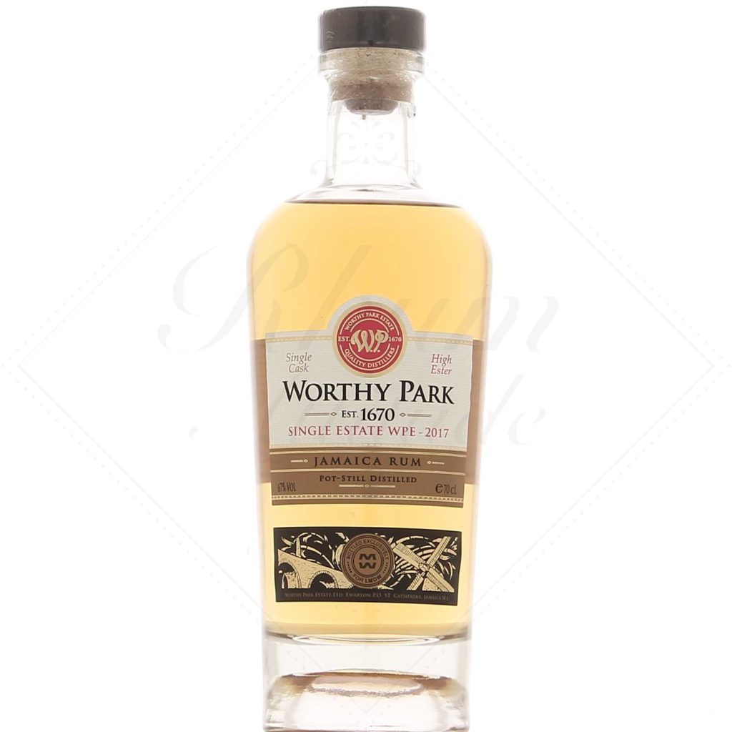 Worthy Park Single Estate WPE 2017 67° - Rhum Attitude