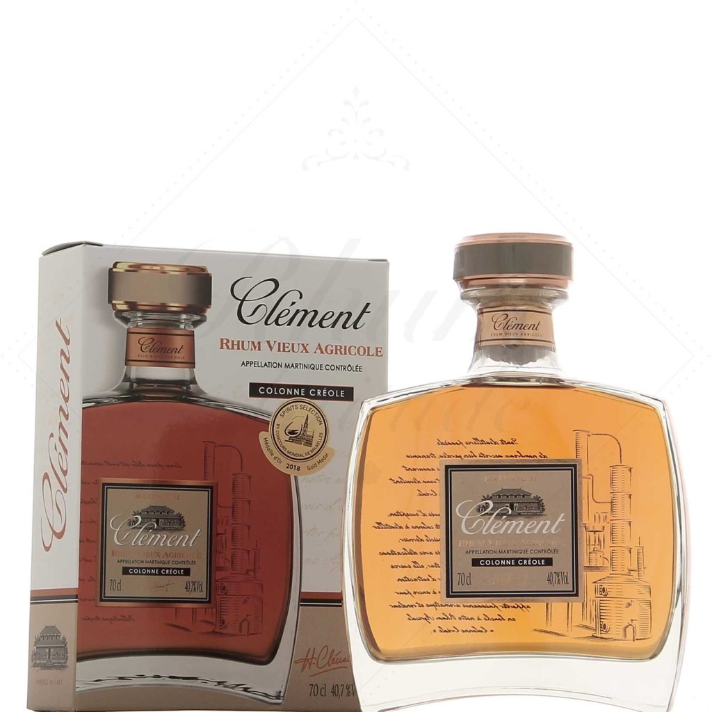 Clément Colonne Créole Vieux 40,7° - Rhum Attitude