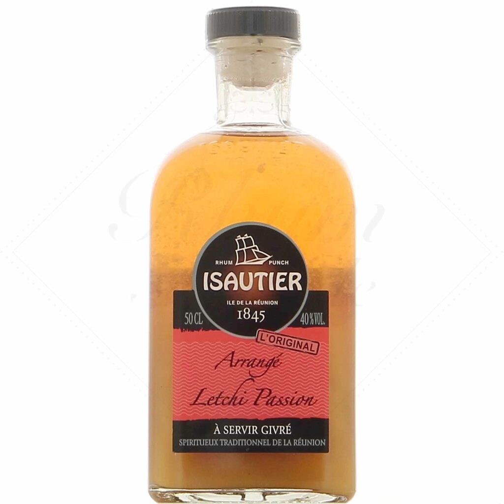 Isautier Arrangé Letchi Passion 40° - Rhum Attitude