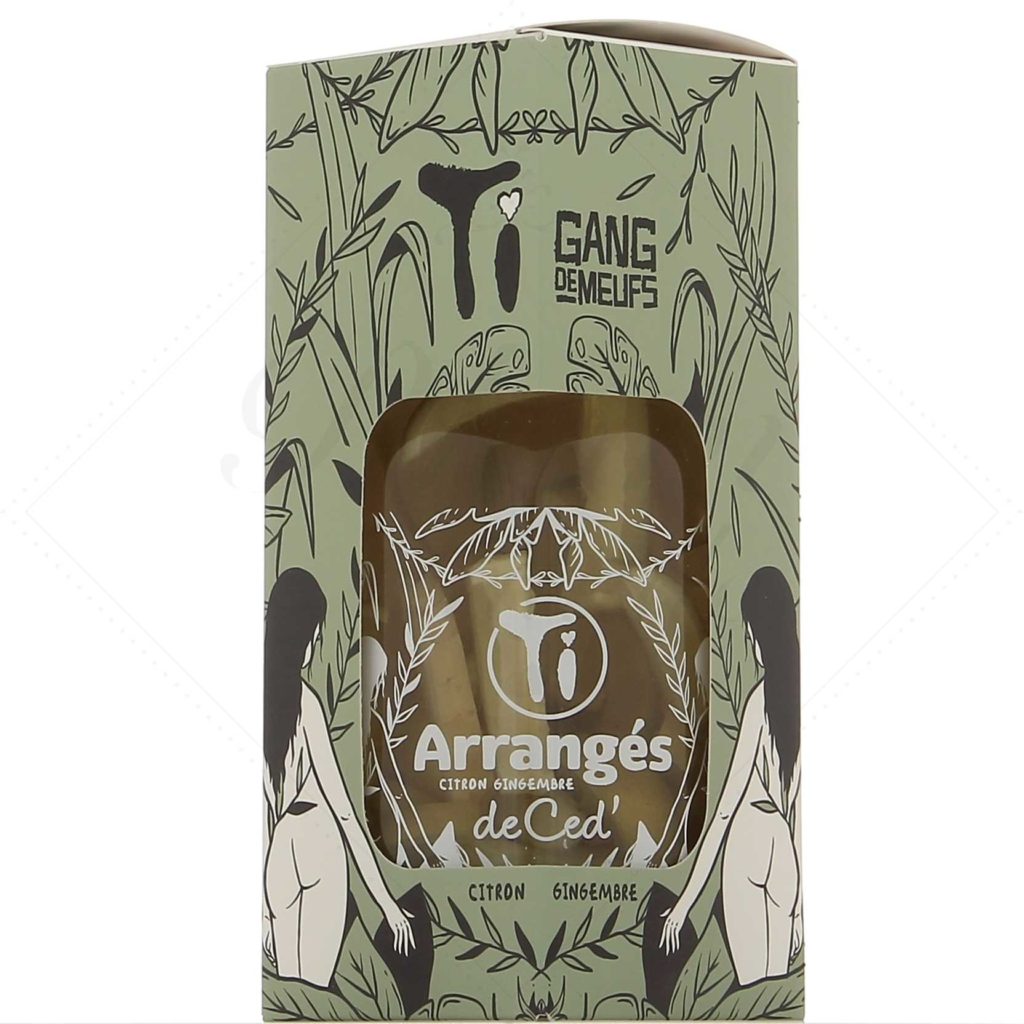 Les Rhums de Ced Citron Gingembre Gang de Meufs - 32° - Rhum Attitude