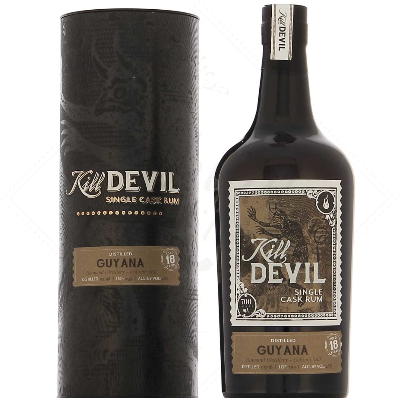 Kill Devil Guyana Diamond 18 ans 46° - Rhum Attitude