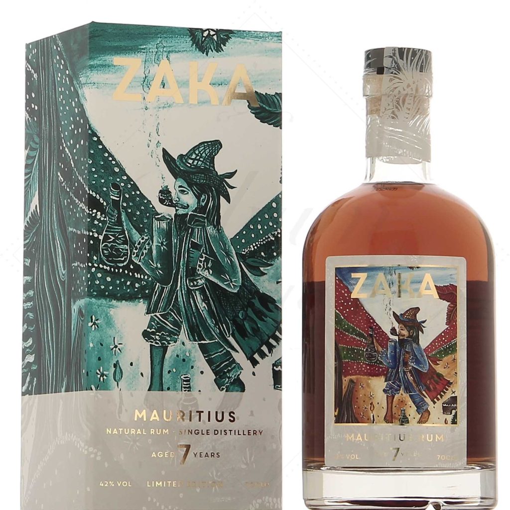 Zaka Rum Single Distillery Mauritius 7 ans 42° - Rhum Attitude