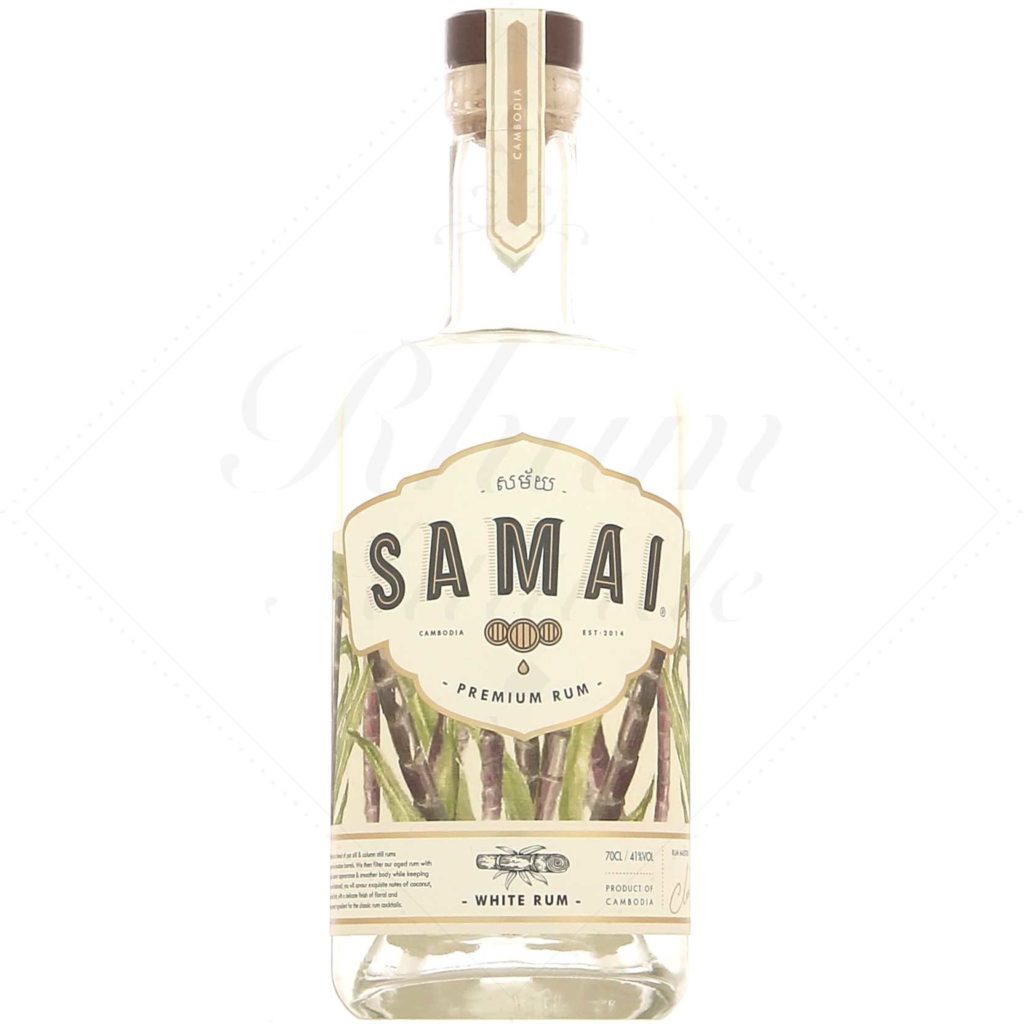 Samai White Rum 41° - Rhum Attitude