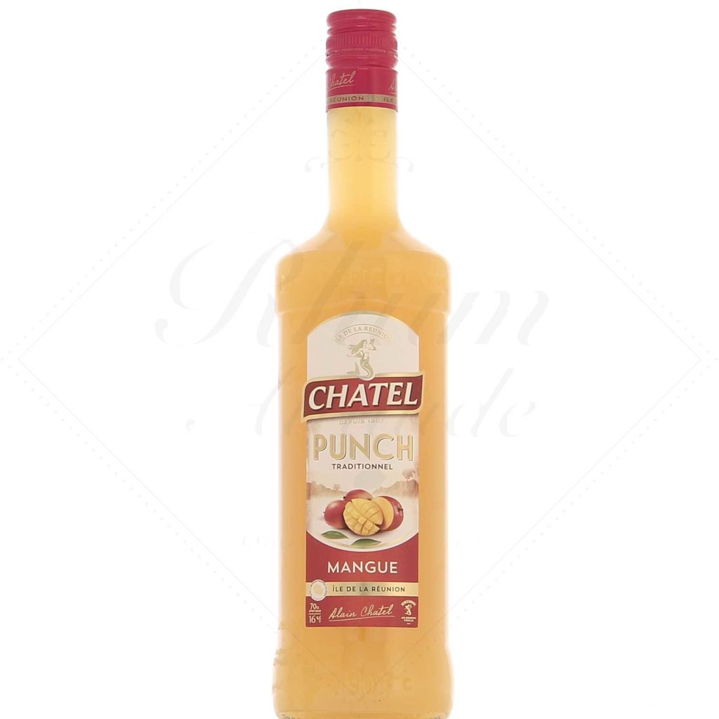 Chatel Punch Mangue 16° - Rhum Attitude