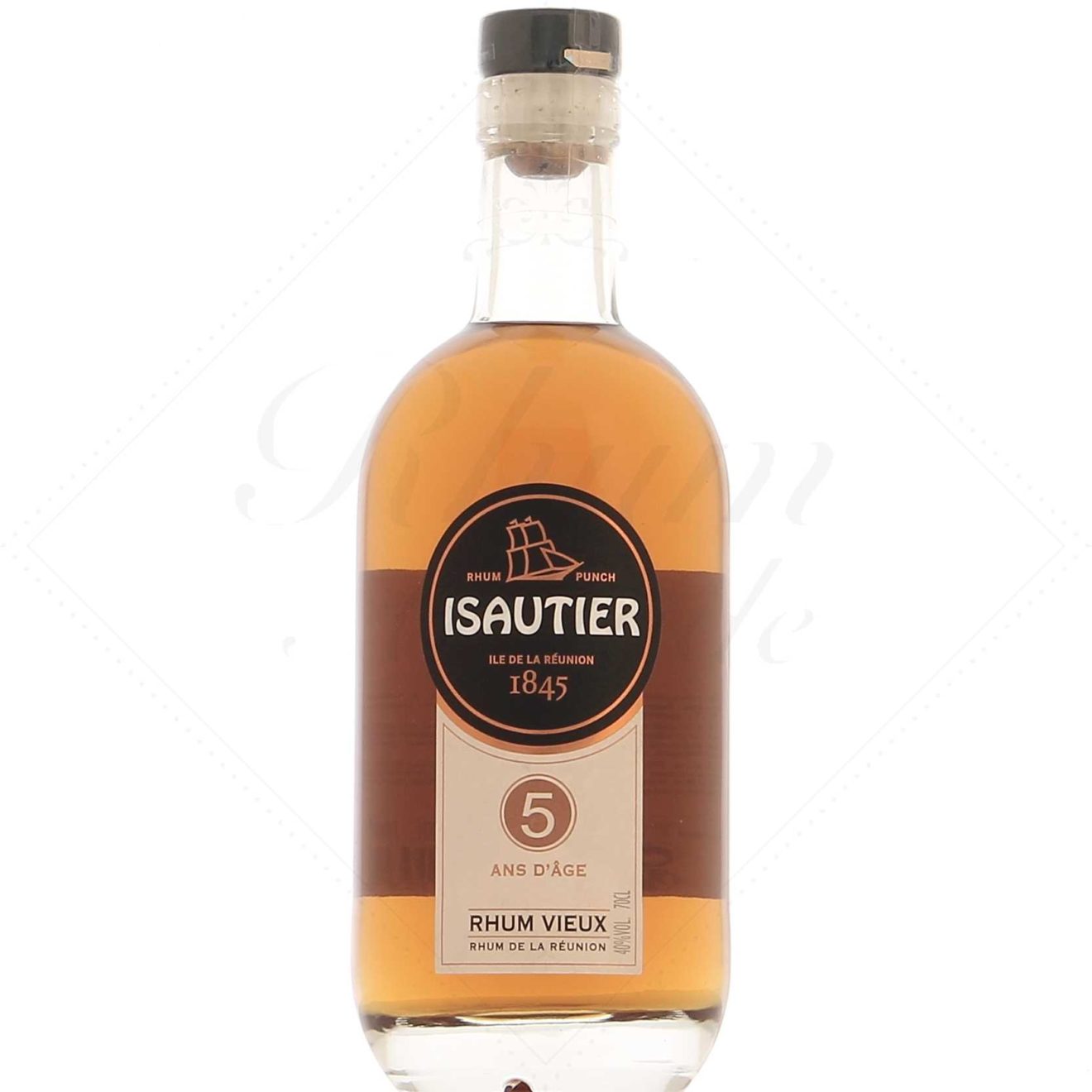 Isautier Rhum Vieux 5 ans 40° - Rhum Attitude