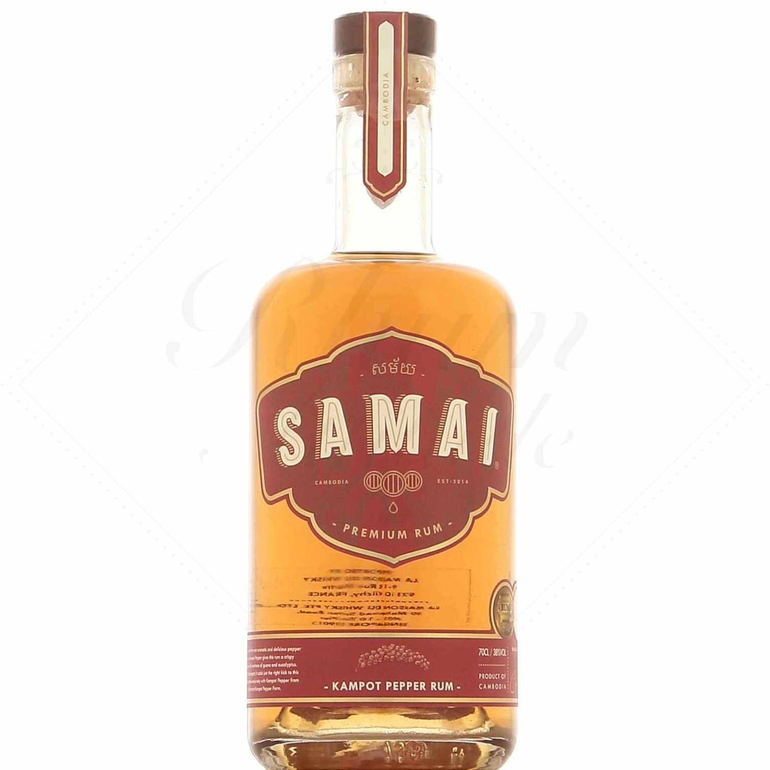 Samai Kampot Pepper Rum 41° - Rhum Attitude