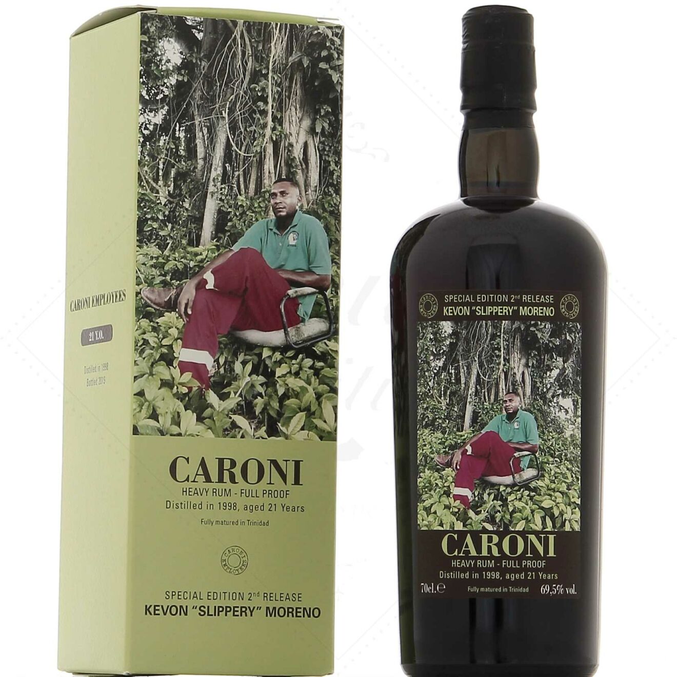 Caroni Employees 21 ans 1998 Kevon Slippery Moreno 2nd release 69,5 ...