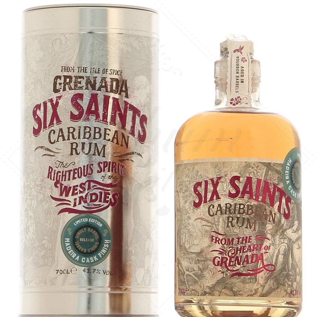 Six Saints Grenada Rum Madeira Finish 41,7° - Rhum Attitude