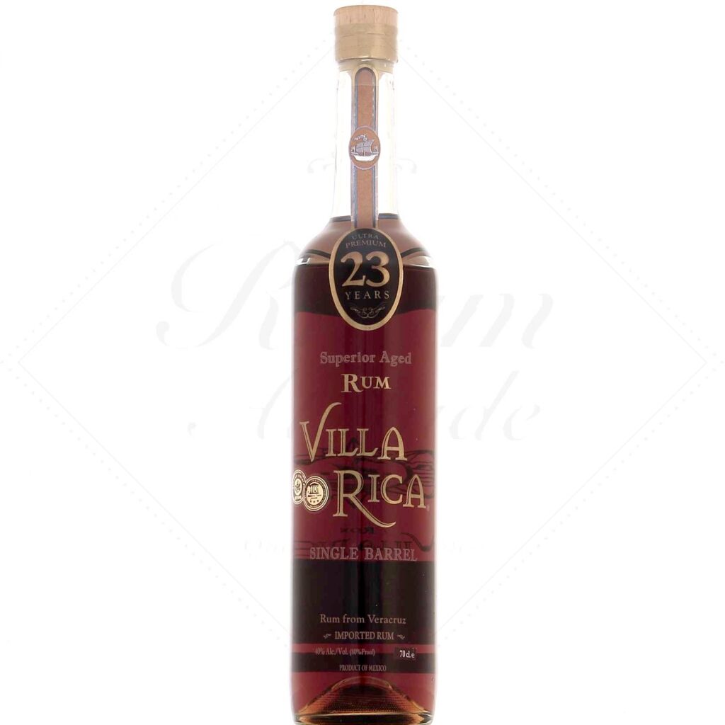 Villa Rica Single Barrel 23 years 40° - Rum Attitude