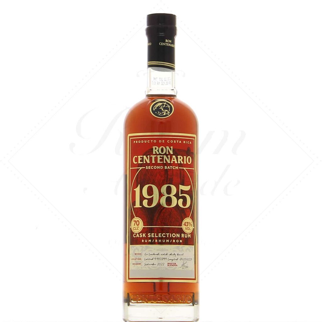 Centenario Limited Edition 1985 43° - Rum Attitude