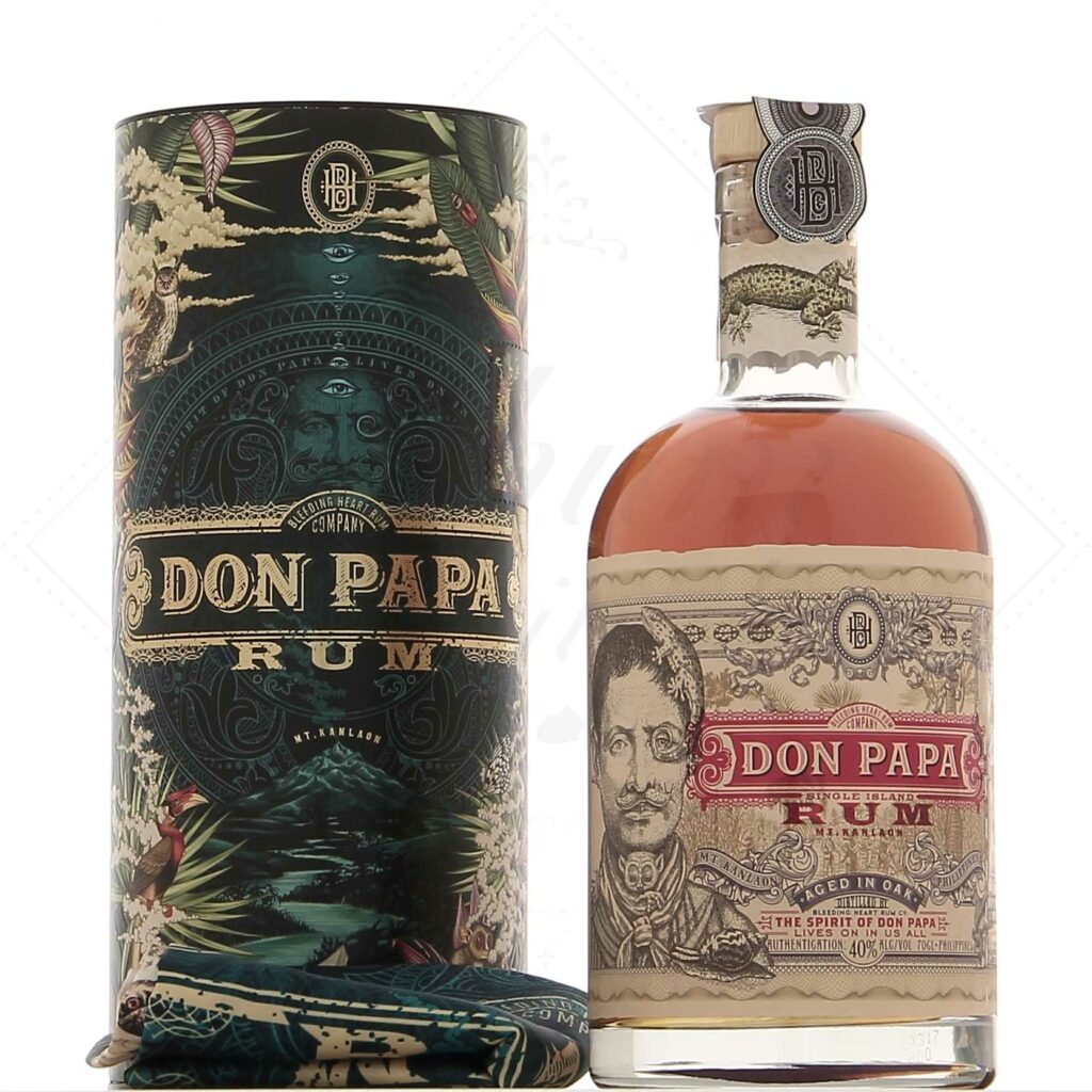 Don Papa Rum 7 ans Cosmic Pack + Bandana 40° - Rhum Attitude