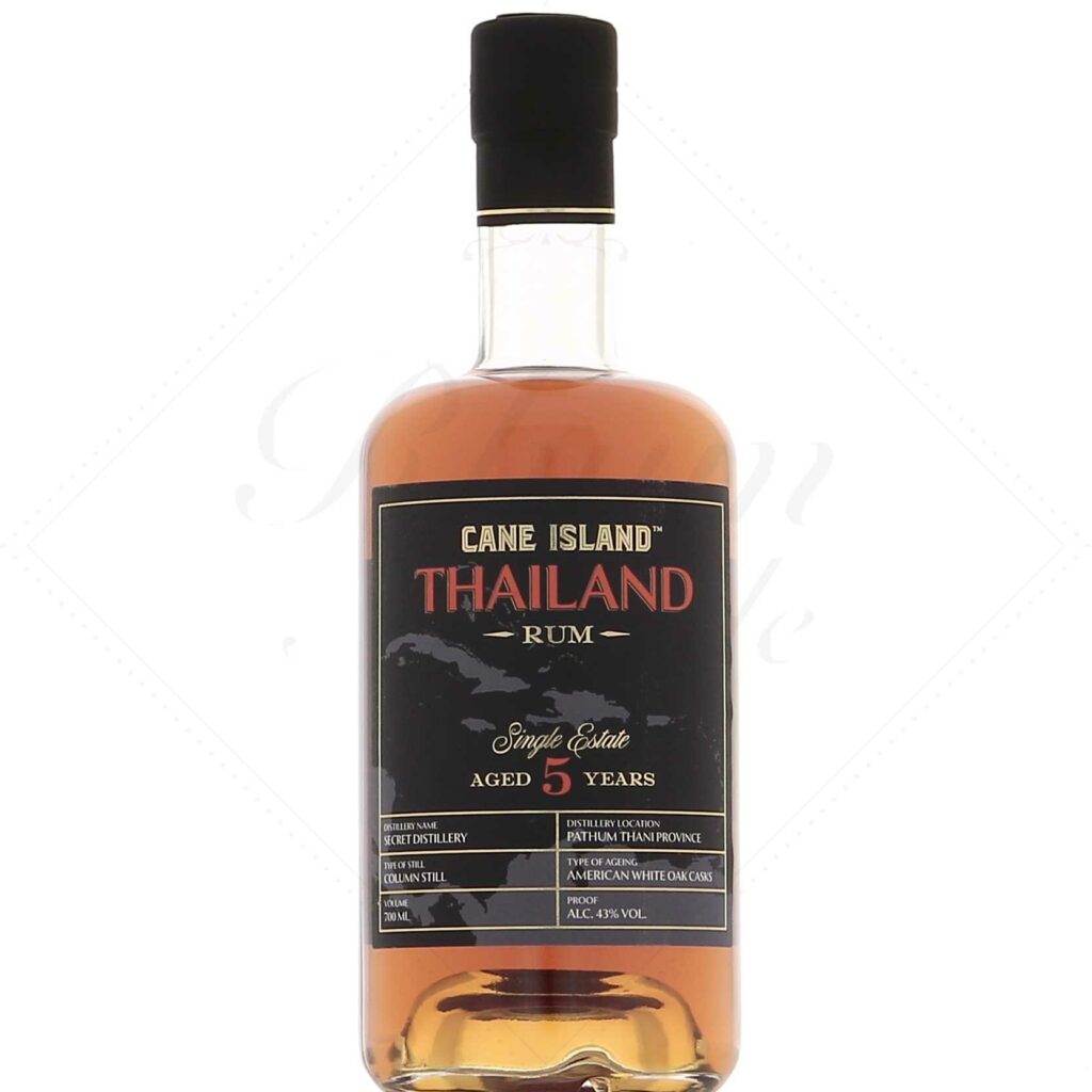 Cane Island Thailand 5 years 43° - Rum Attitude