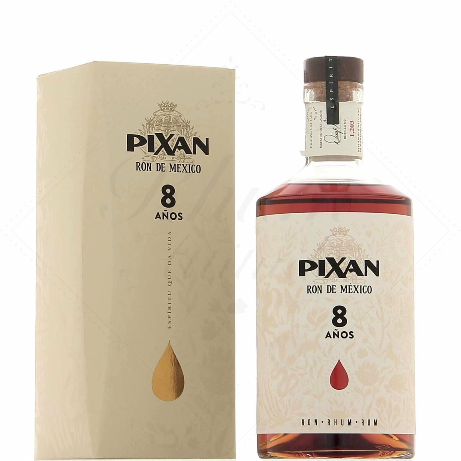 Pixan 8 ans 40° - Rhum Attitude