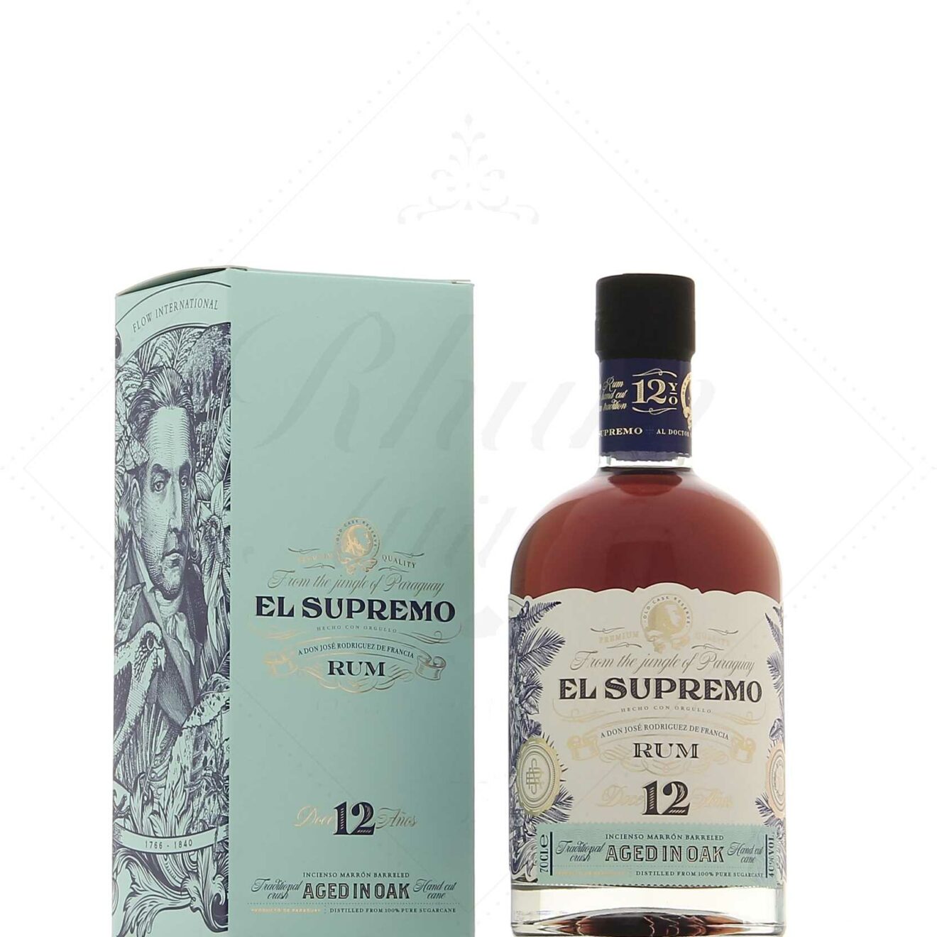 El Supremo 12 years 40° - Rum Attitude