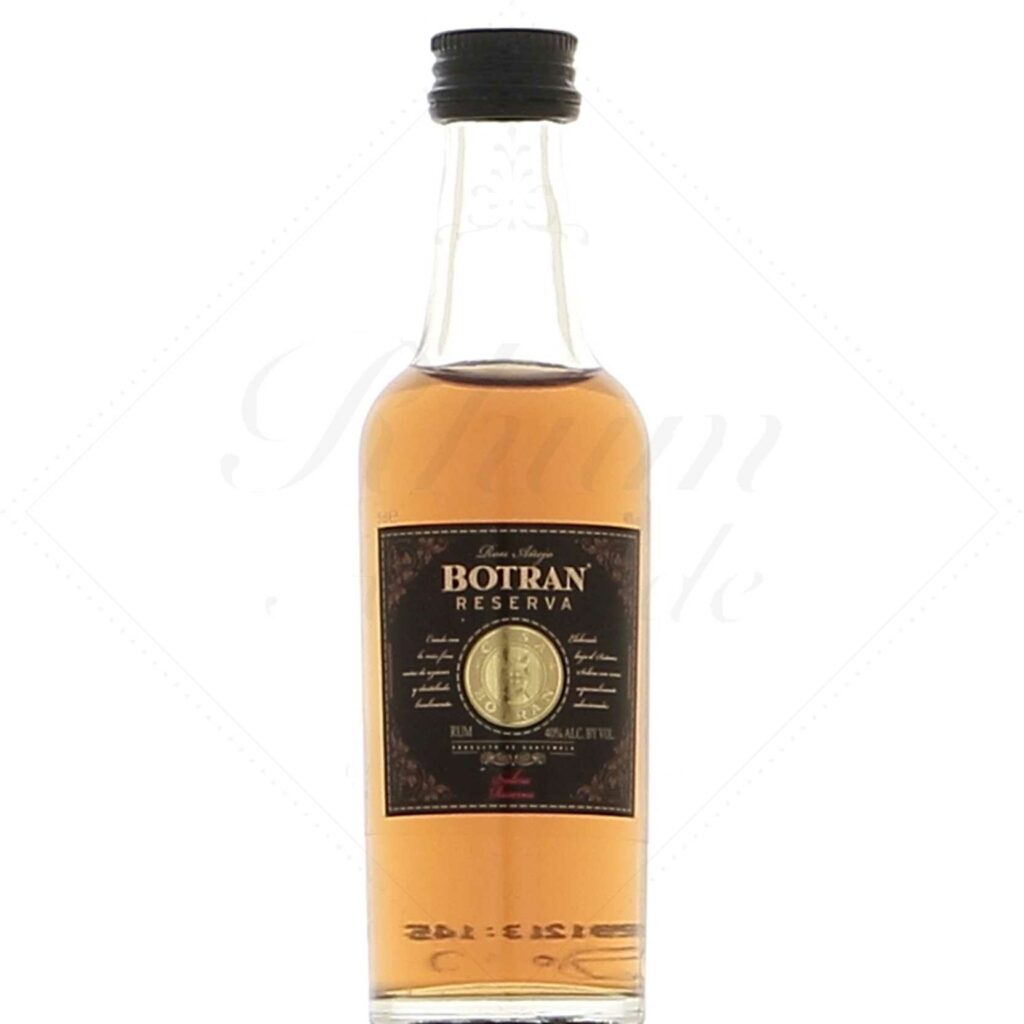 Botran 15 40° en mignonnette de 5 cl - Rhum Attitude