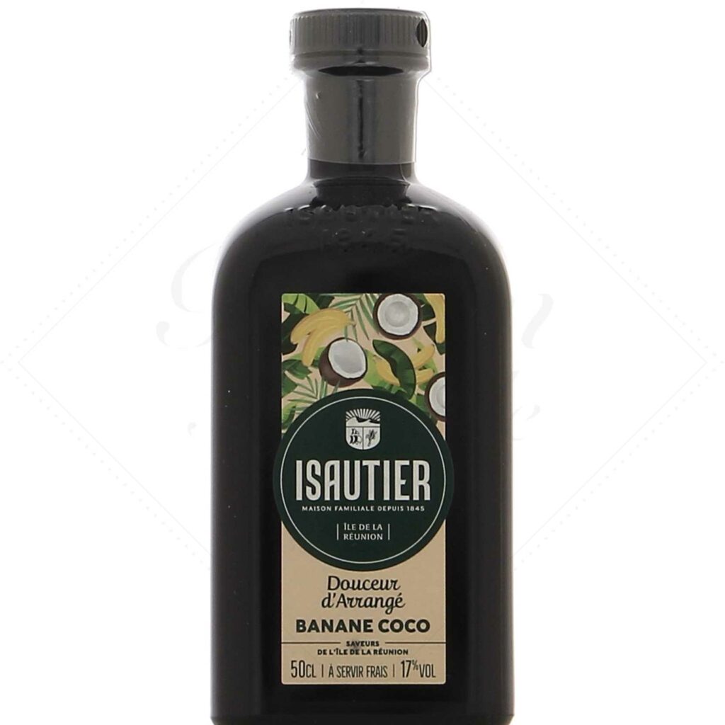 Isautier Douceur D'Arrangé Coco Banane 17° - Rhum Attitude