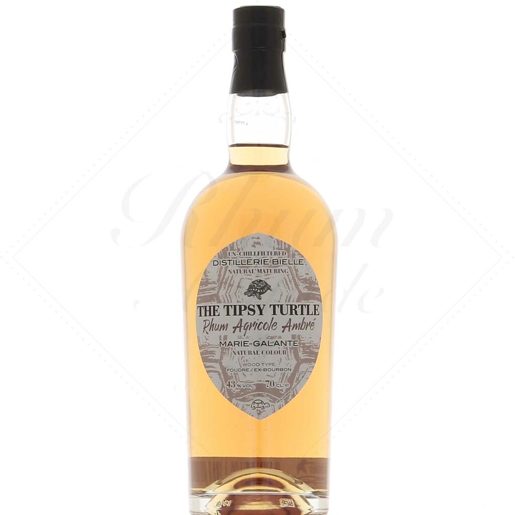 Rasta Morris Bielle Ambre The Tipsy Turtle 43° - Rhum Attitude