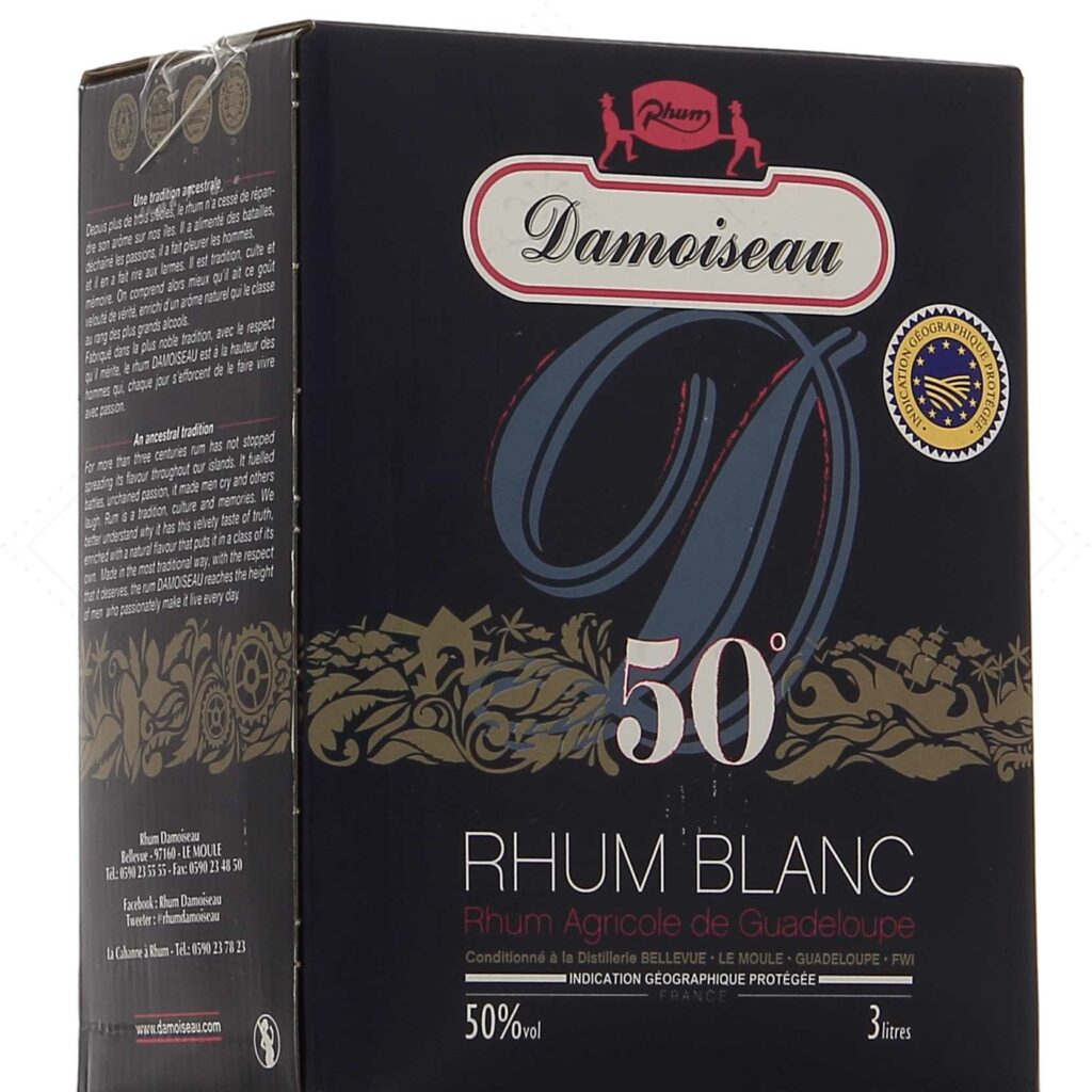 Damoiseau Blanc 50° - 3 liters - Rum Attitude