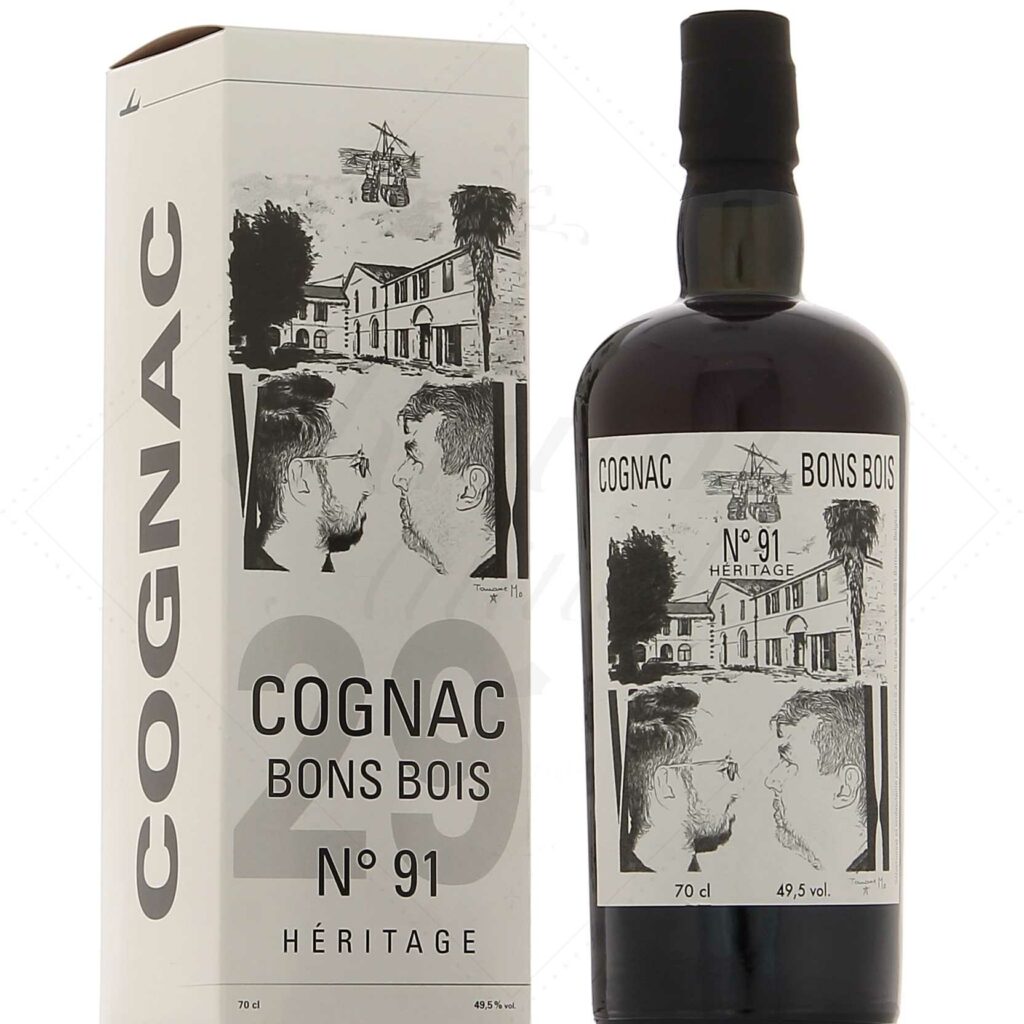 Corman Collins Cognac Bons Bois n°91 Héritage 1991 49,5° - Rhum Attitude