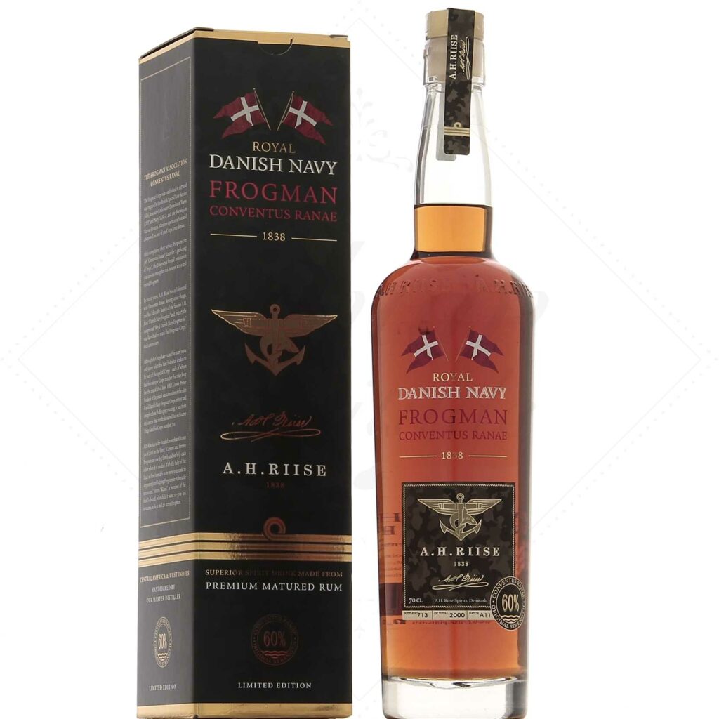 AH Riise Royal Danish Navy Frogman Conventus Ranae 60° - Rum Attitude