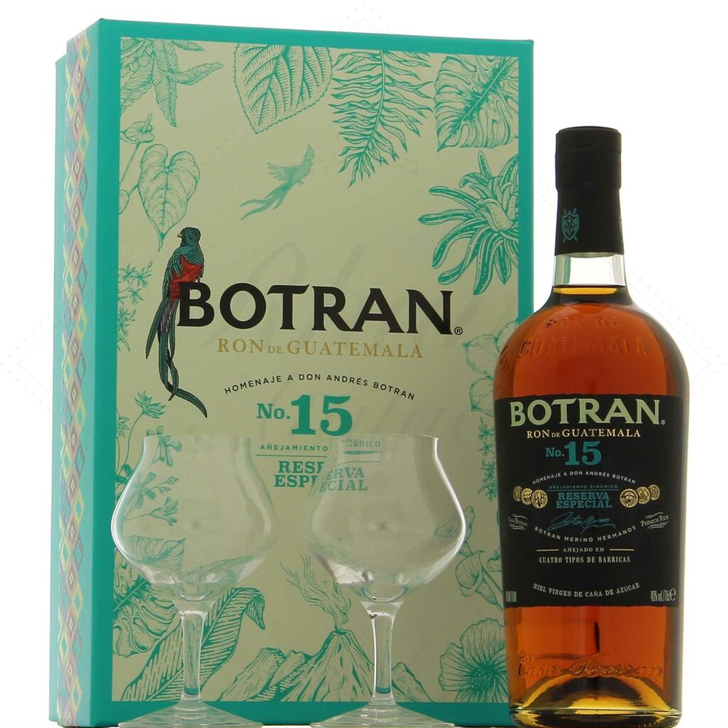 Botran 15 en coffret 2 verres édition 2022 40° - Rhum Attitude