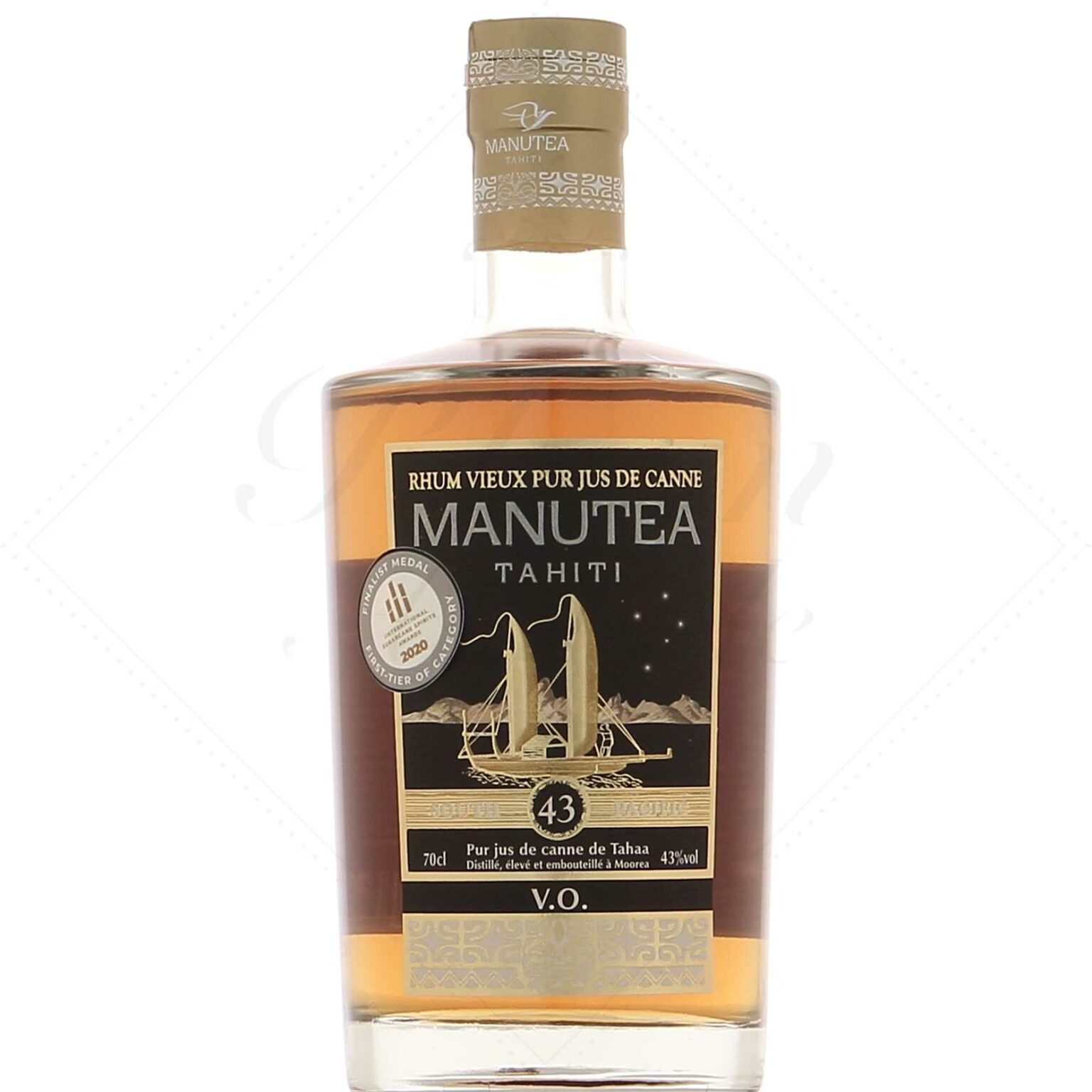 Manutea VO 43° - Rhum Attitude