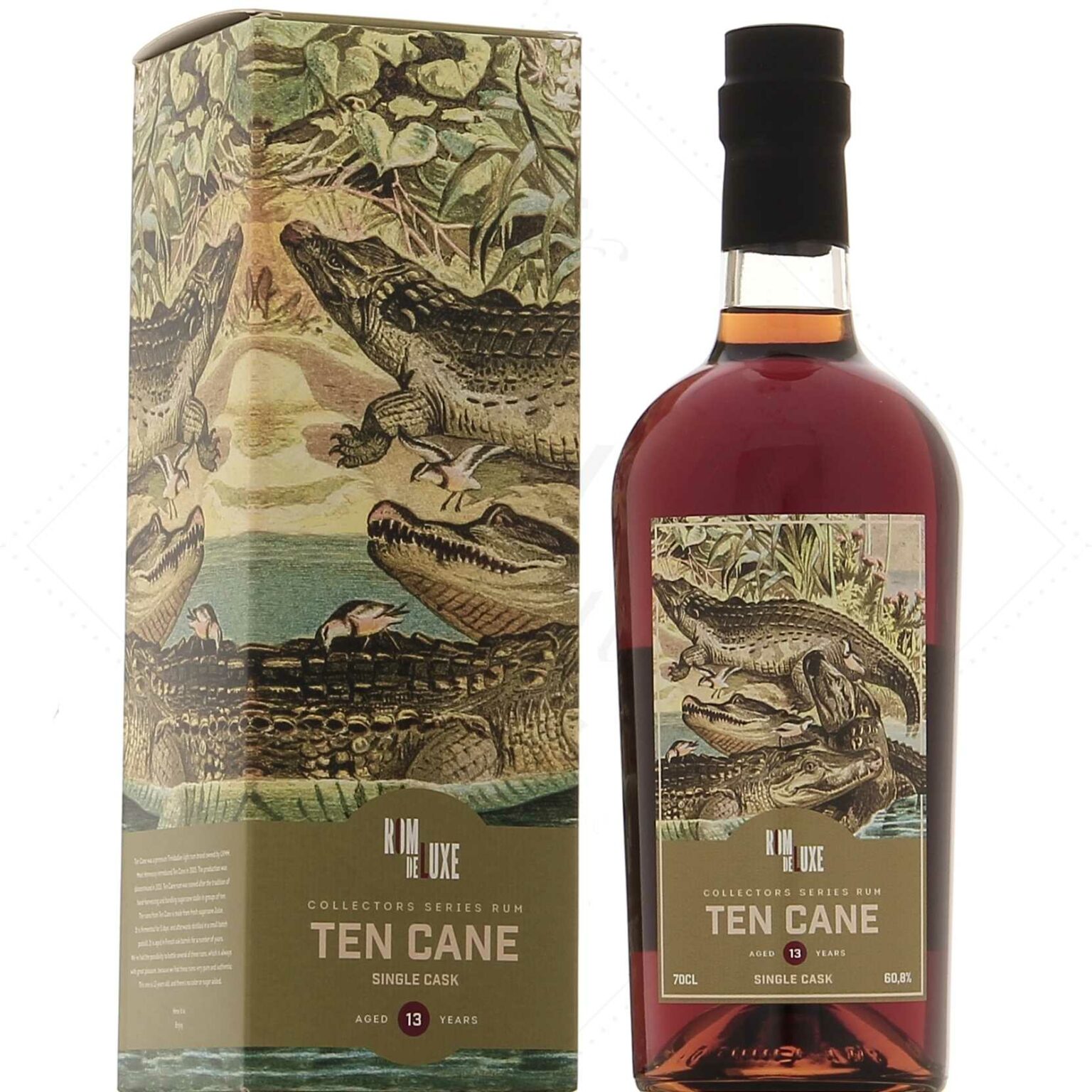 Rom De Luxe Collectors Series No 6 Ten Cane 13 ans 60,8° - Rhum Attitude
