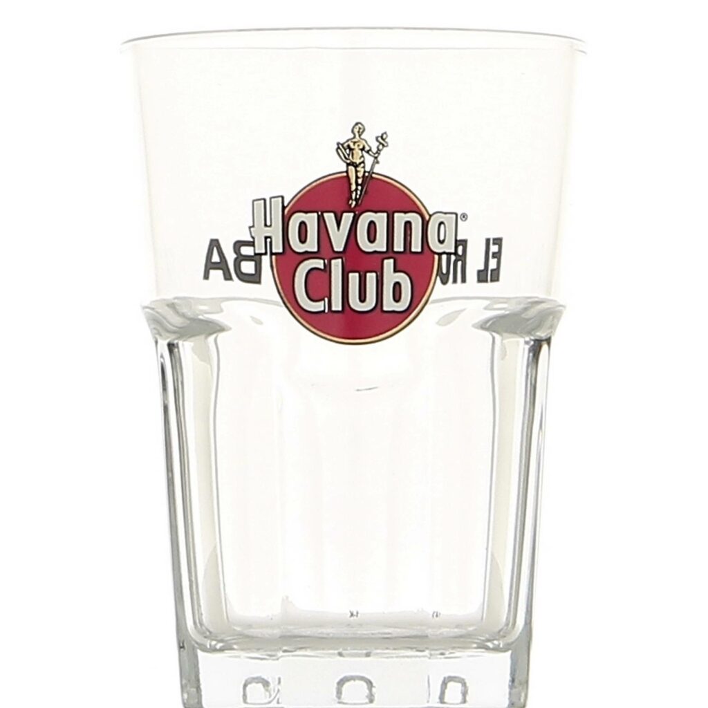6 Havana Club glasses - Rhum Attitude