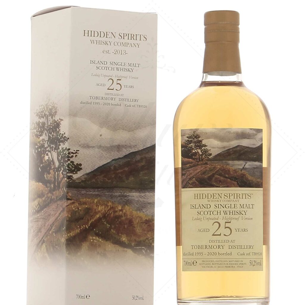 Hidden Spirits Tobermory 1995 25 ans 50,2° - Rhum Attitude