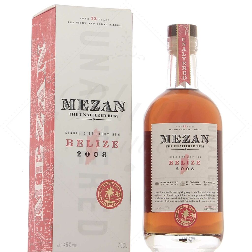Mezan Belize 2008 13 ans 46° - Rhum Attitude