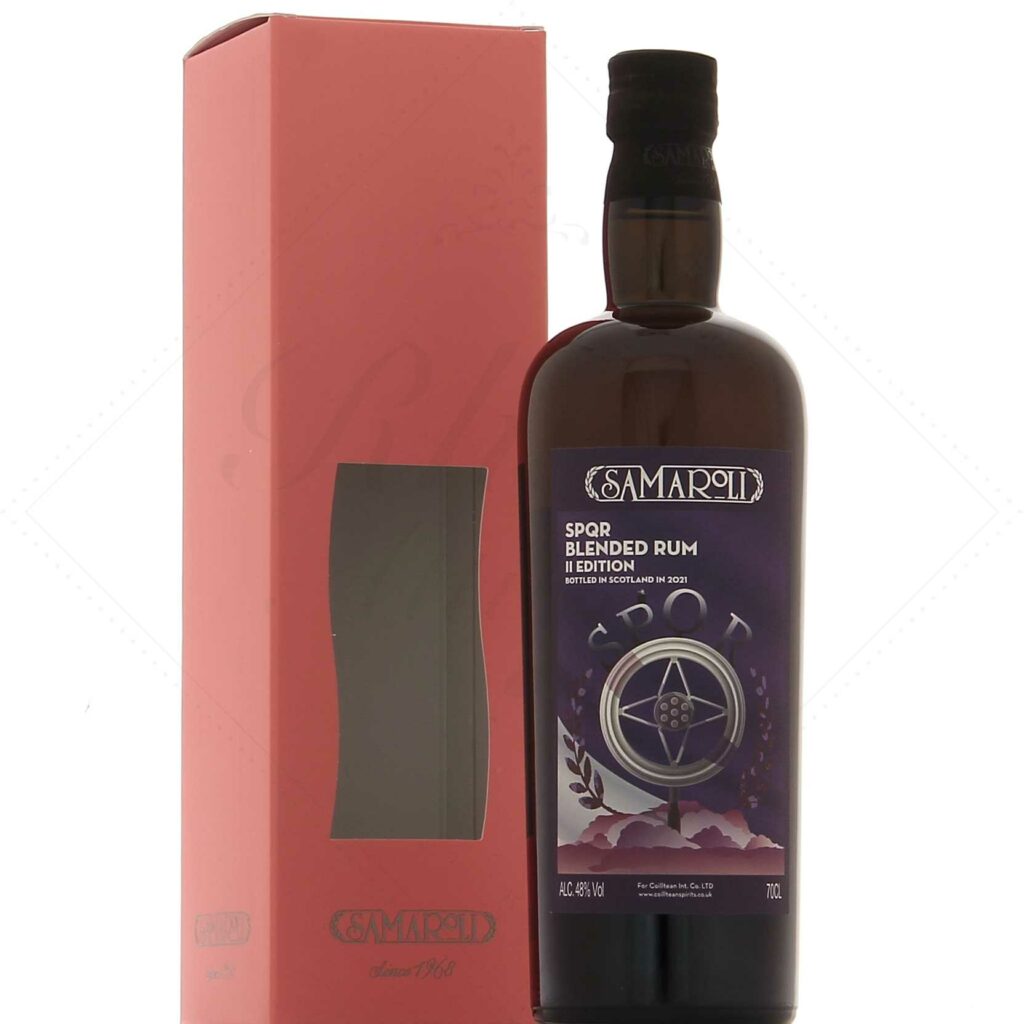 Samaroli SPQR Blend Édition 2021 48° - Rhum Attitude