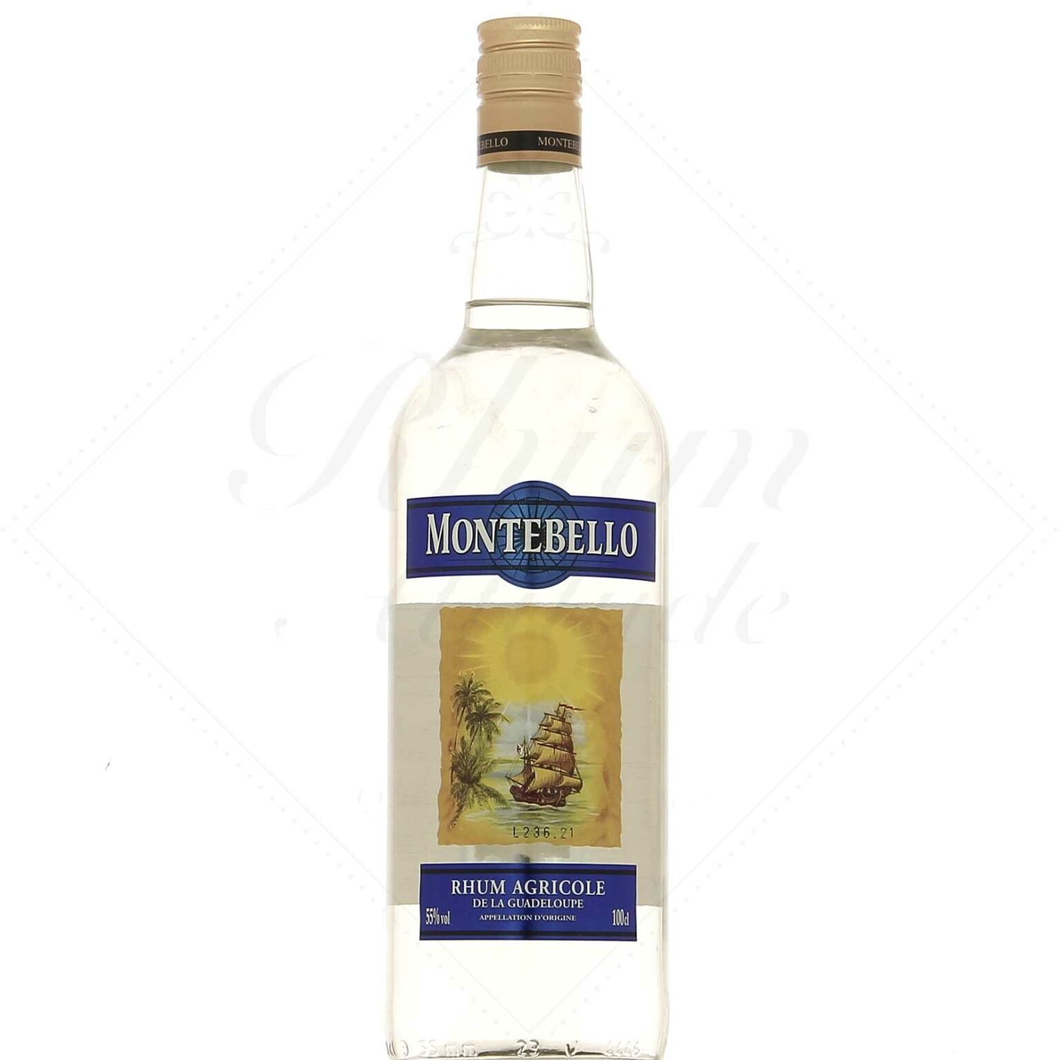 Montebello 55° 1 litre - Rhum Attitude