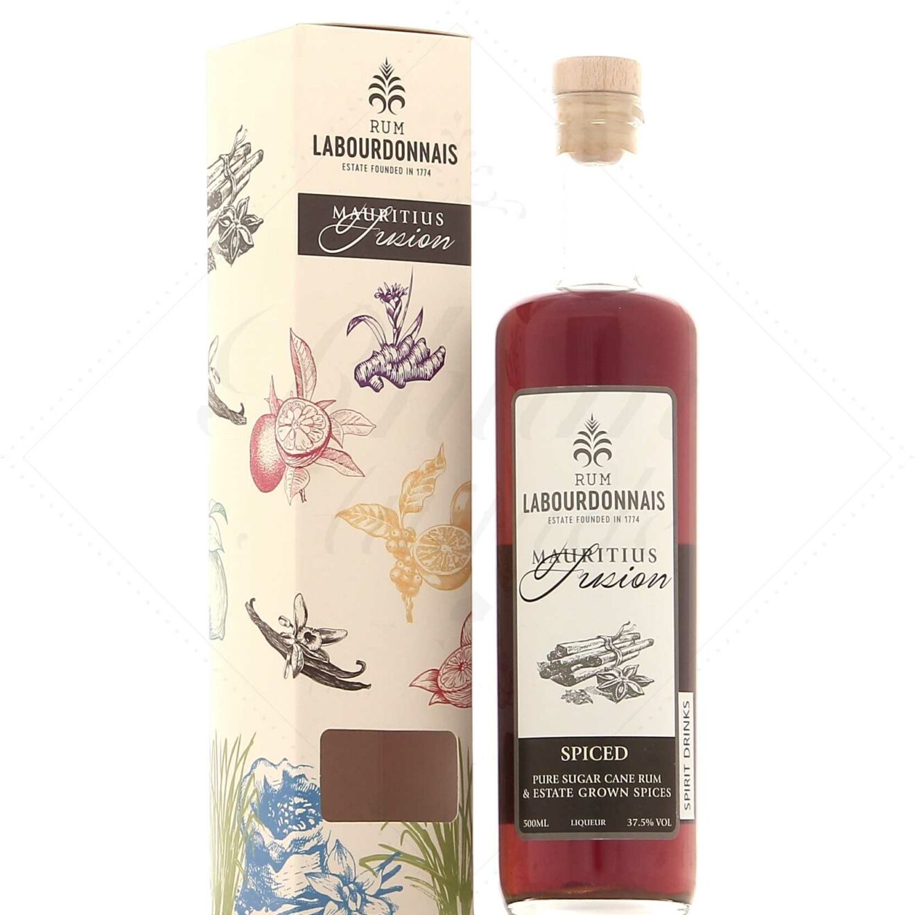 Labourdonnais Spiced Rum 37,5° - Rhum Attitude