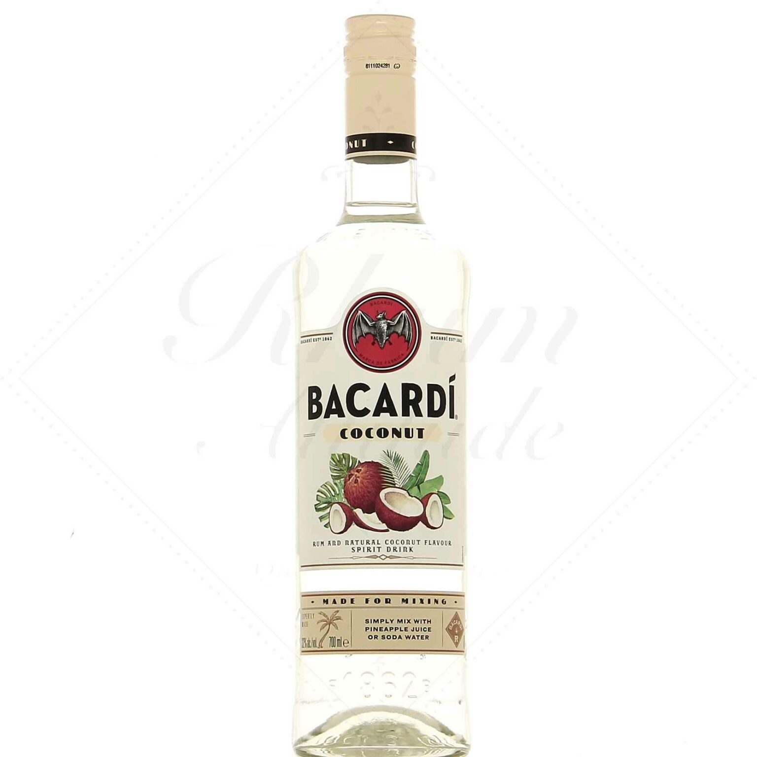 Bacardi Coconut 32° - Rhum Attitude
