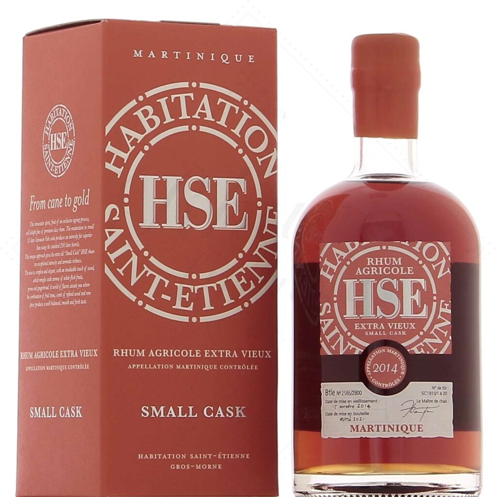 HSE Extra Vieux Small Cask 2014 46° - Rhum Attitude