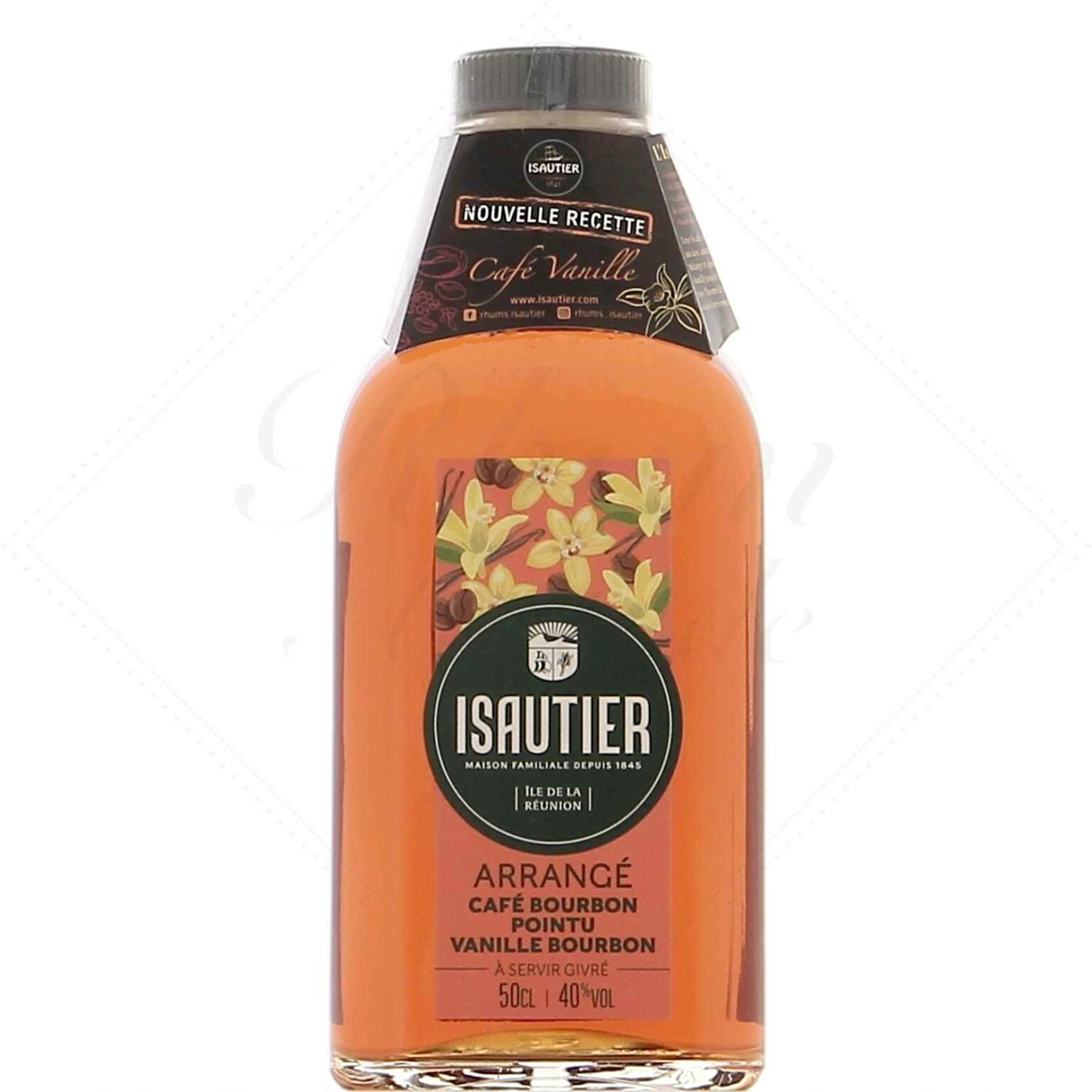Isautier Café Vanille bourbon pointu 40° - Rhum Attitude