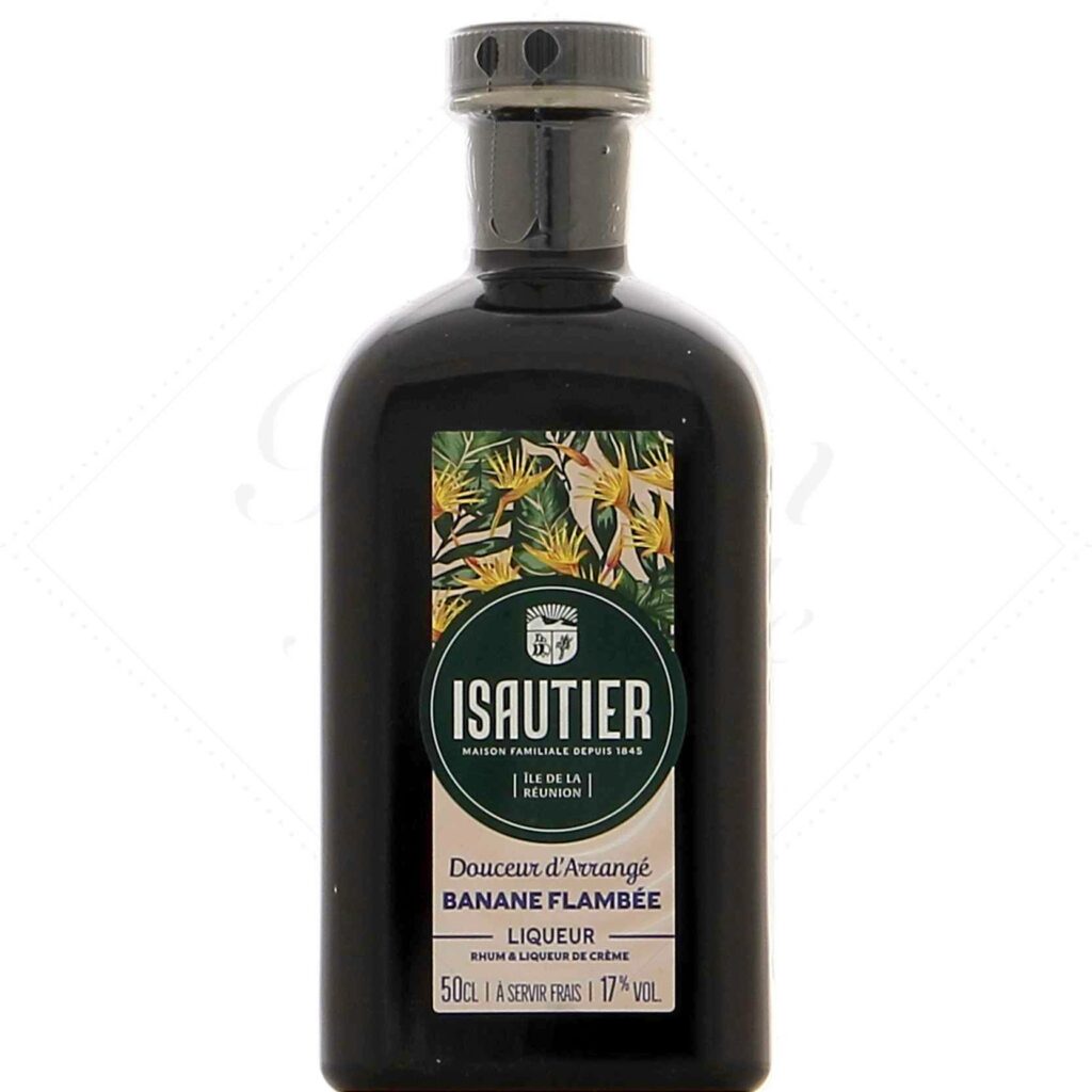Isautier Douceur d'Arrangé Banane Flambée 17° - Rhum Attitude
