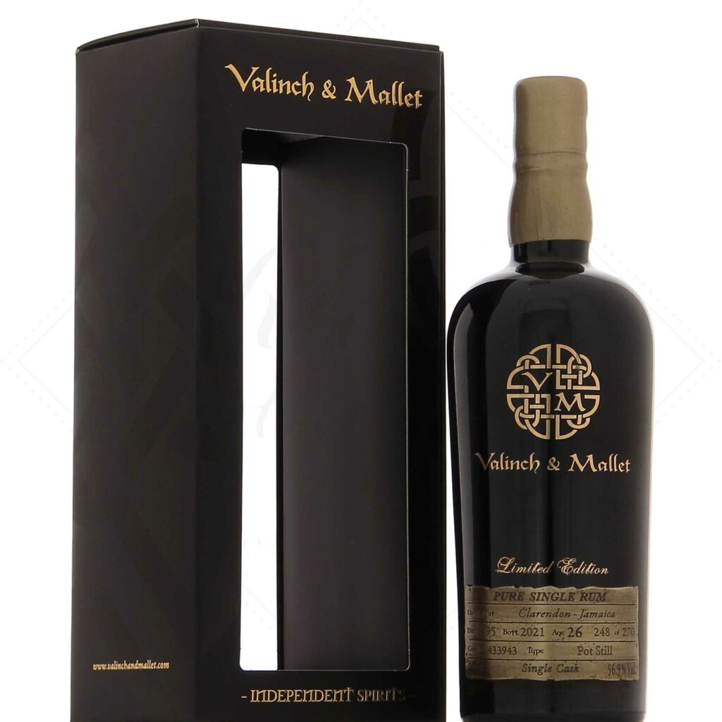 Valinch & Mallet Clarendon 1995 26 ans 56,9° - Rhum Attitude