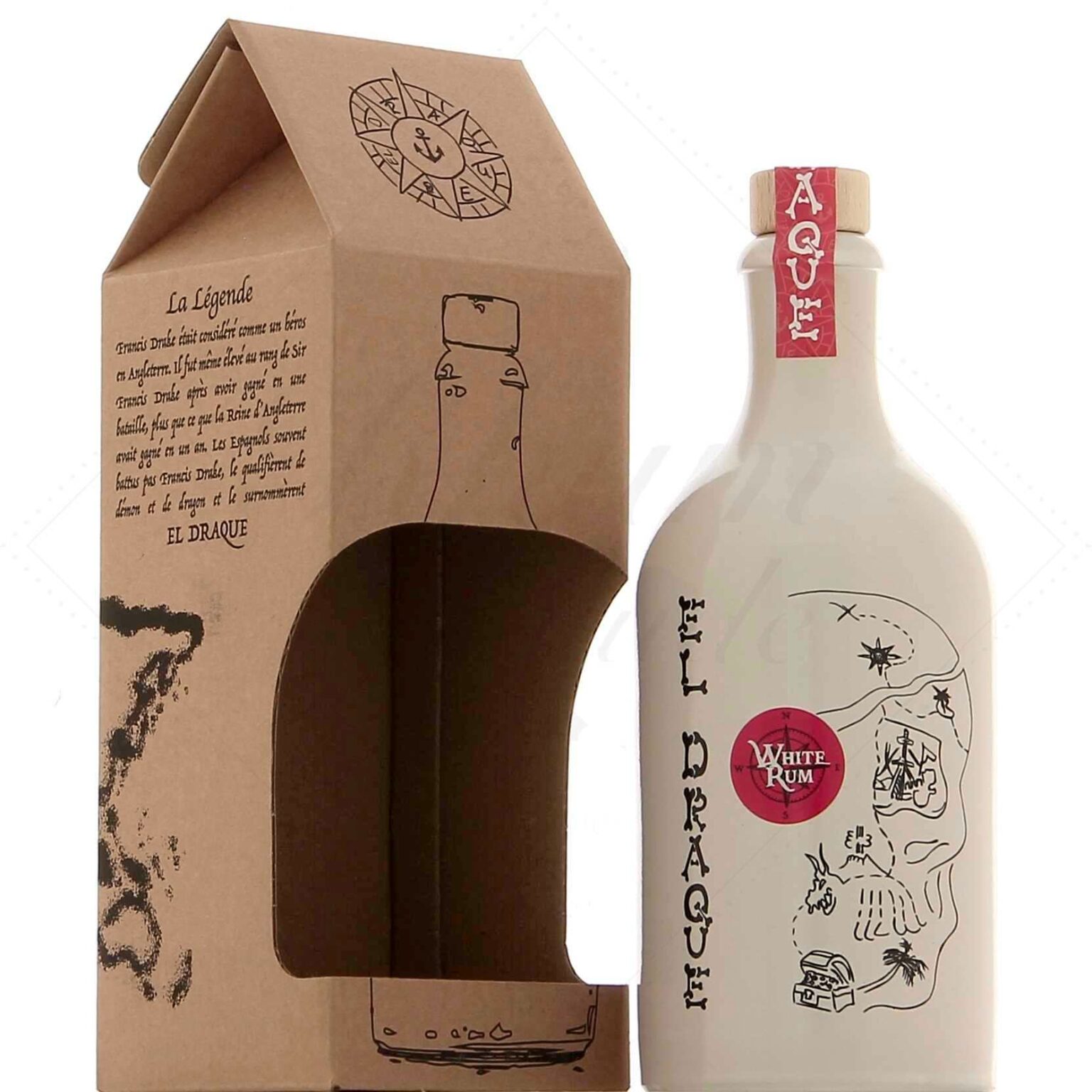 El Draque White Rum 40° - Rhum Attitude