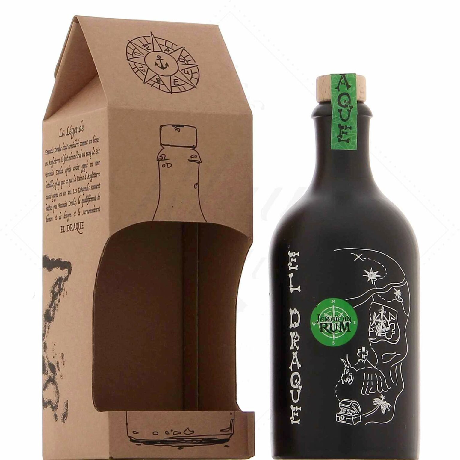 El Draque Jamaican Rum 46° - Rhum Attitude