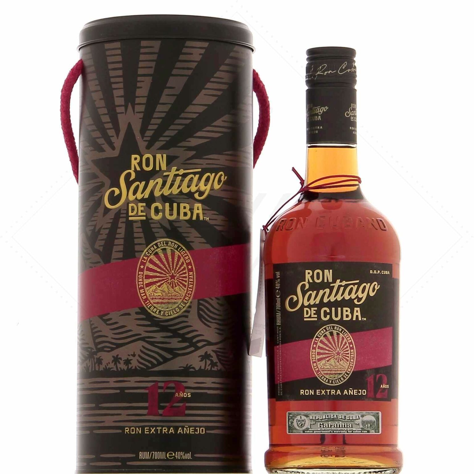 Santiago De Cuba 12 years 40° - Rhum Attitude